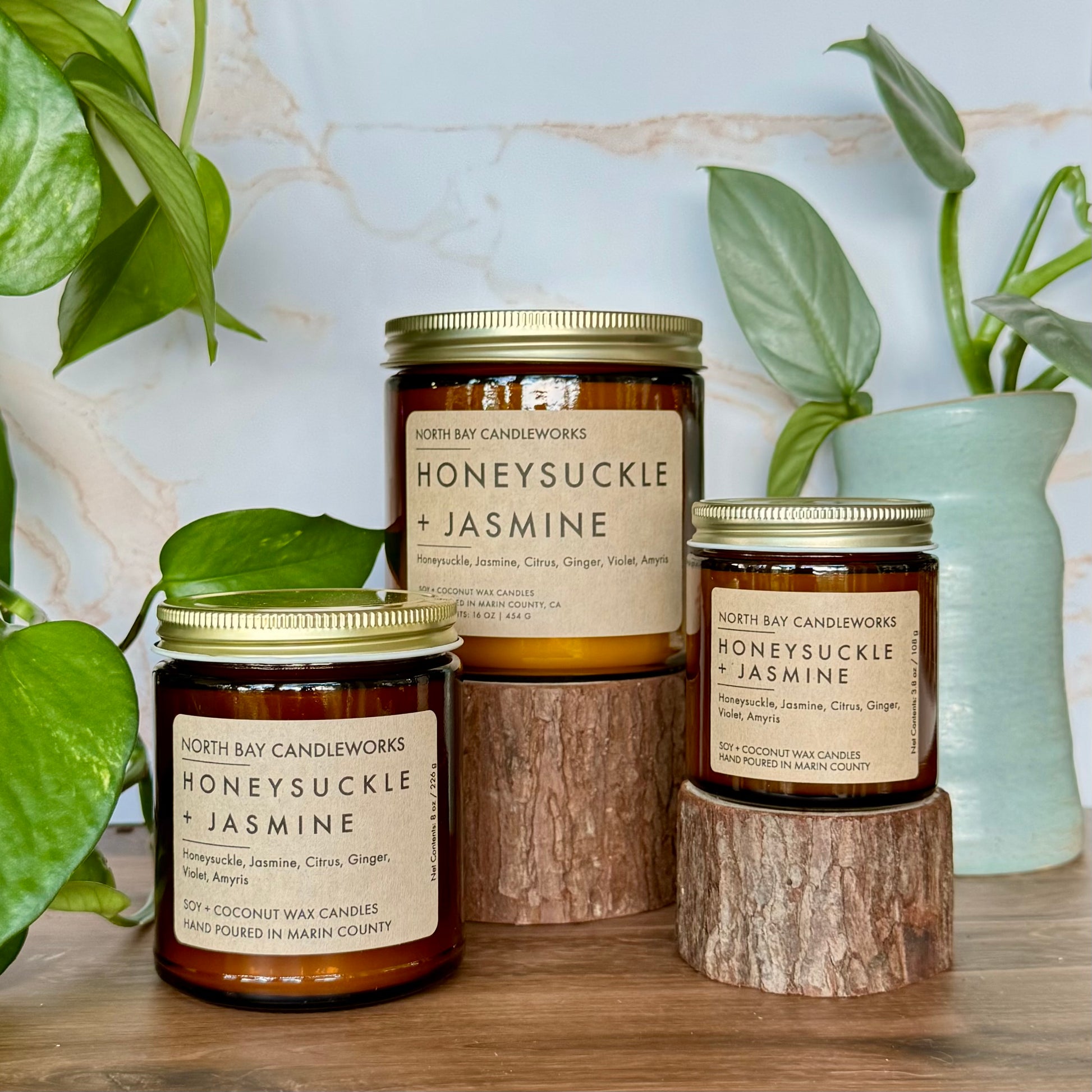 Honeysuckle + Jasmine – North Bay Candleworks
